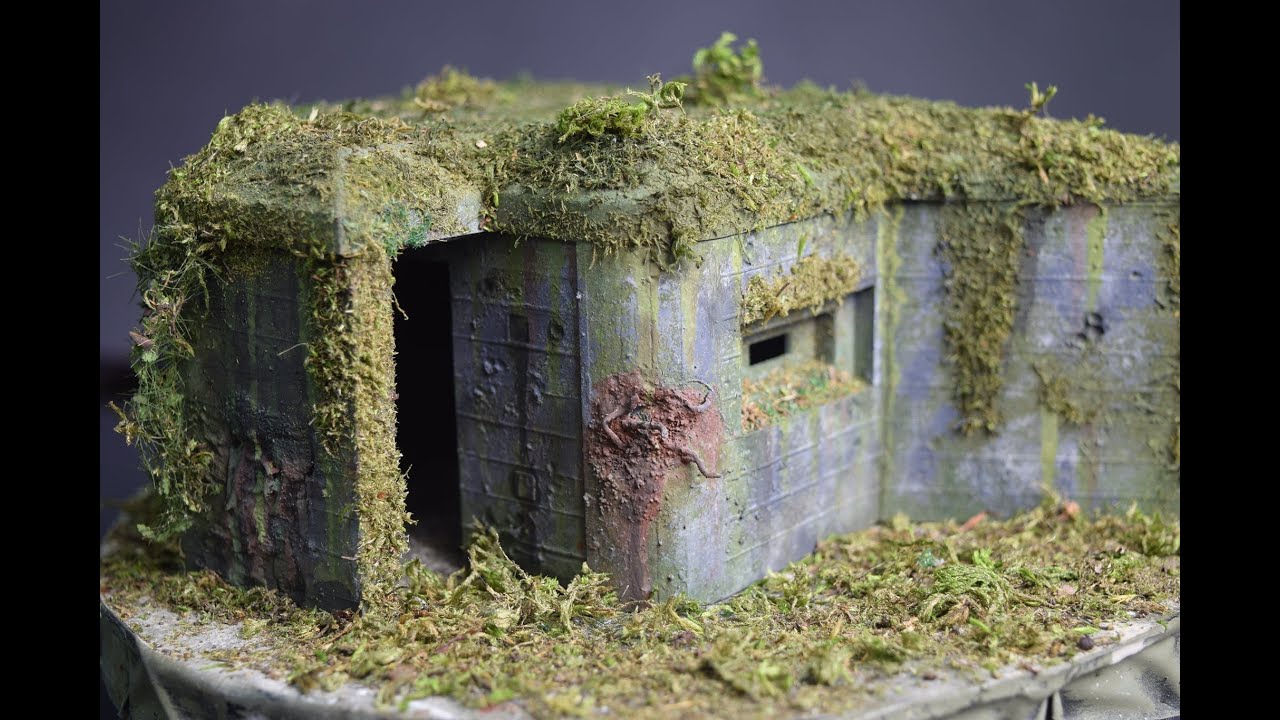 How to build a realistic looking bunker HD 1080 P - YouTube