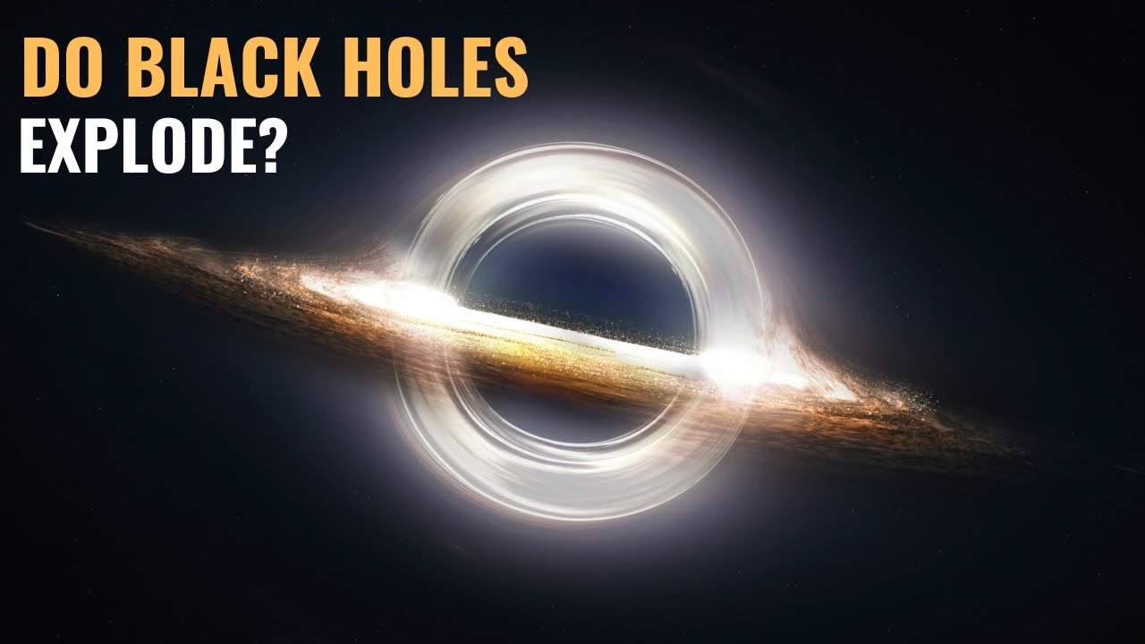 Black Holes That May EXPLODE Could Change Our Understanding of the Universe! - YouTube