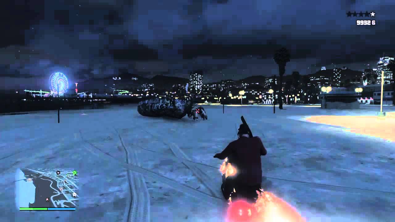 How to ghost rider GTA V ps4 - YouTube