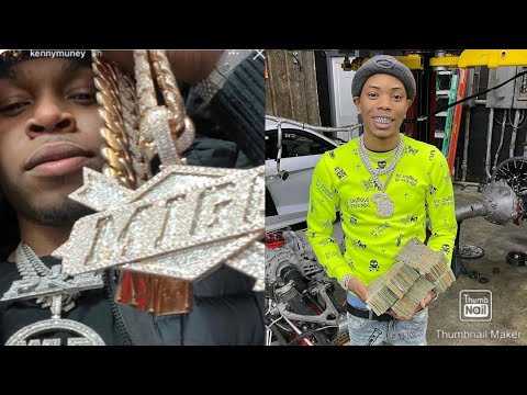 Young Dolph Artist Kenny Muney Tells Lil Migo To Buy His Chain Back! "Watch Yo Mouth P ...