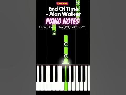 Alan Walker - End Of Time (Piano Tutorial) #shorts #pianotutorial #alanwalker #instagram - YouTube