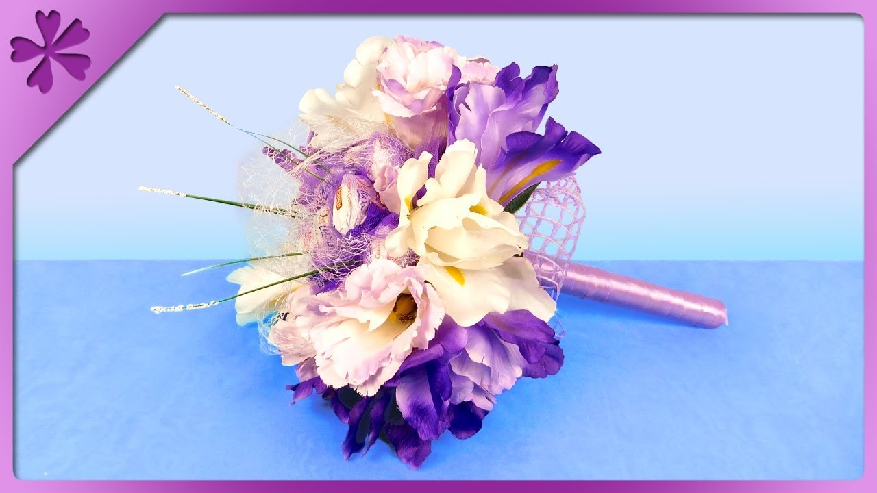 DIY How To Make Bouquet Out Of Candies And Artificial Flowers ENG Subtitles Speed Up 499 diy-how-to-make-bouquet-out-of-candies-and-artificial-flowers-eng-subtitles-speed-up-499