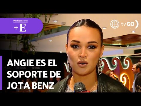 Angie Arizaga se conmueve al hablar de la salud de Jota Benz | Más ...