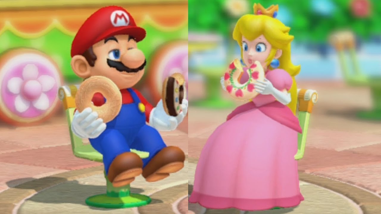 Mario Party 10 - Mario vs Peach - Haunted Trail - YouTube