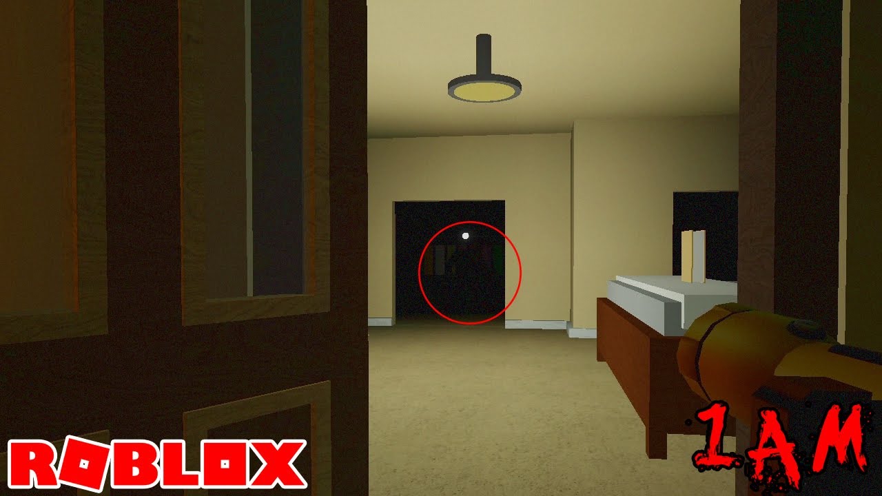 PLAYING PARANORMAL GAME IN ROBLOX AT 1AM - YouTube
