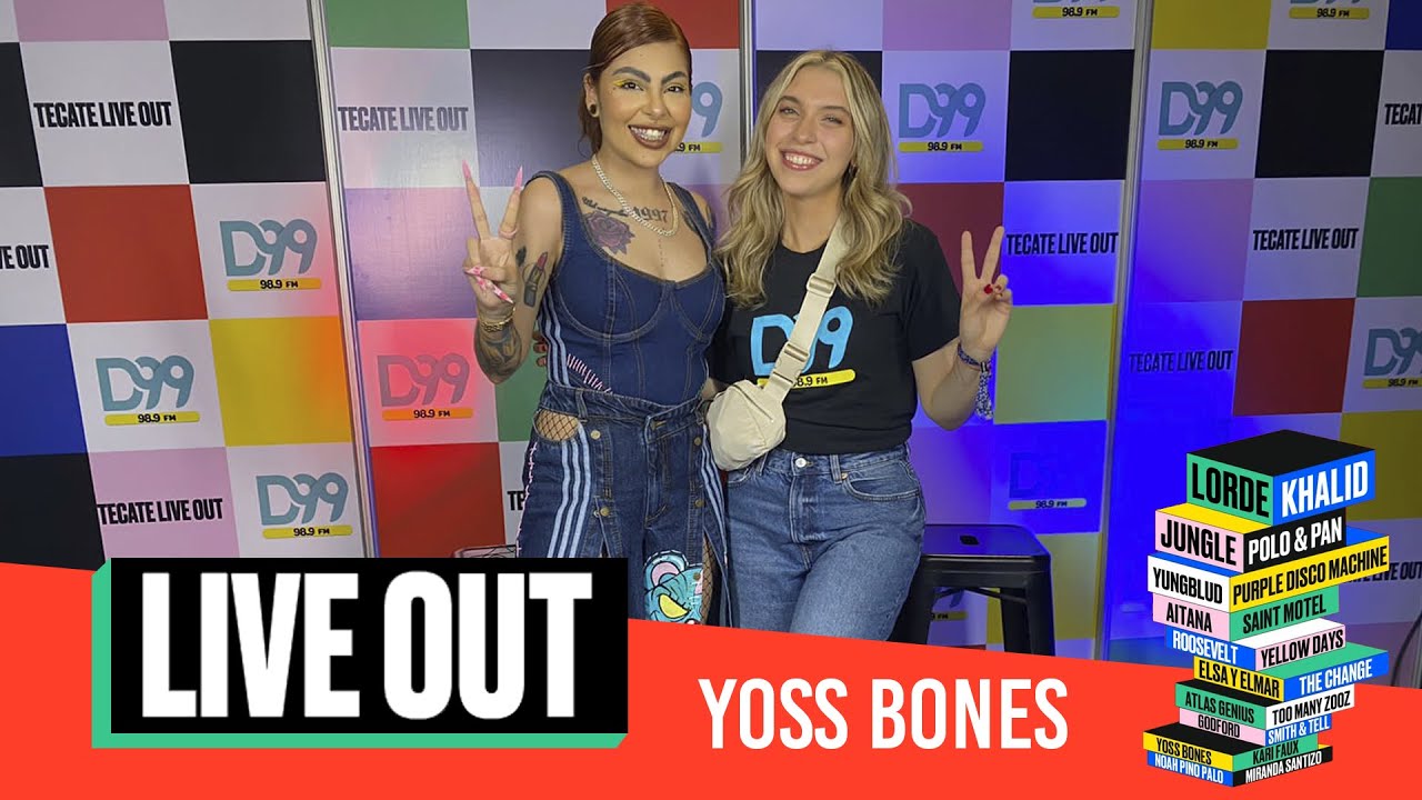 Yoss Bones en entrevista para D99 desde LiveOut - YouTube
