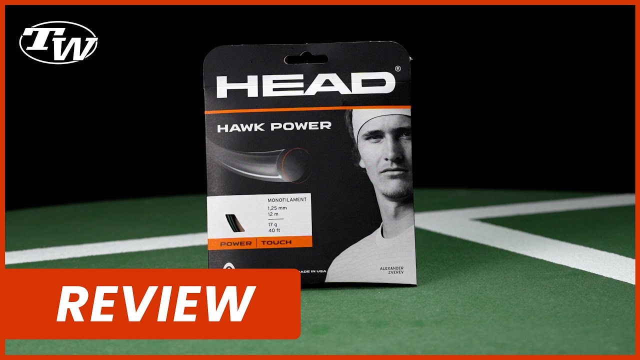 Head Hawk Power Tennis String Review: made in the USA🇺🇸 co-poly w ...