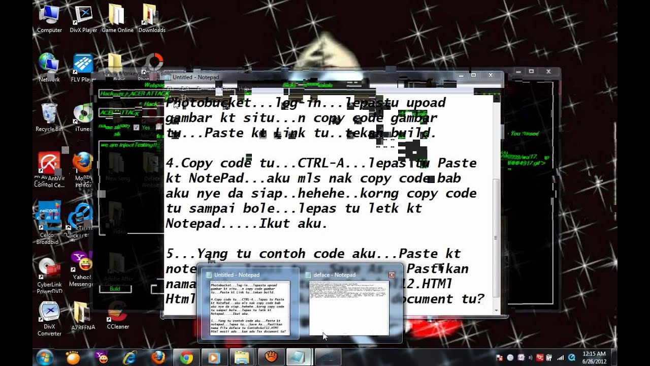 Upload Deface Page and deface page creator for MHC - YouTube