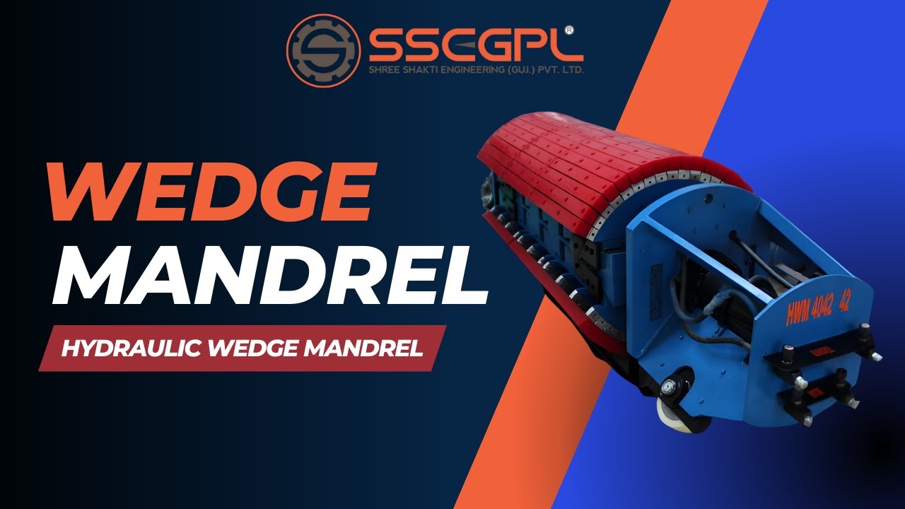 Hydraulic Wedge Mandrel | Pipe bending operation | Easily bend pipes ...