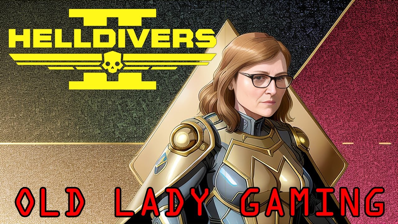 Old Lady Plays Helldivers 2 - Sanning For Scamples - YouTube
