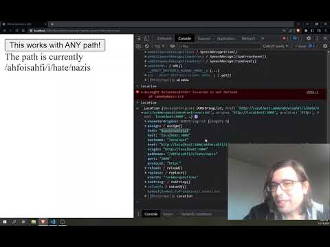 Building a SPA in a single HTML file in vanilla JavaScript: Chapter Five -- The Window Object ...