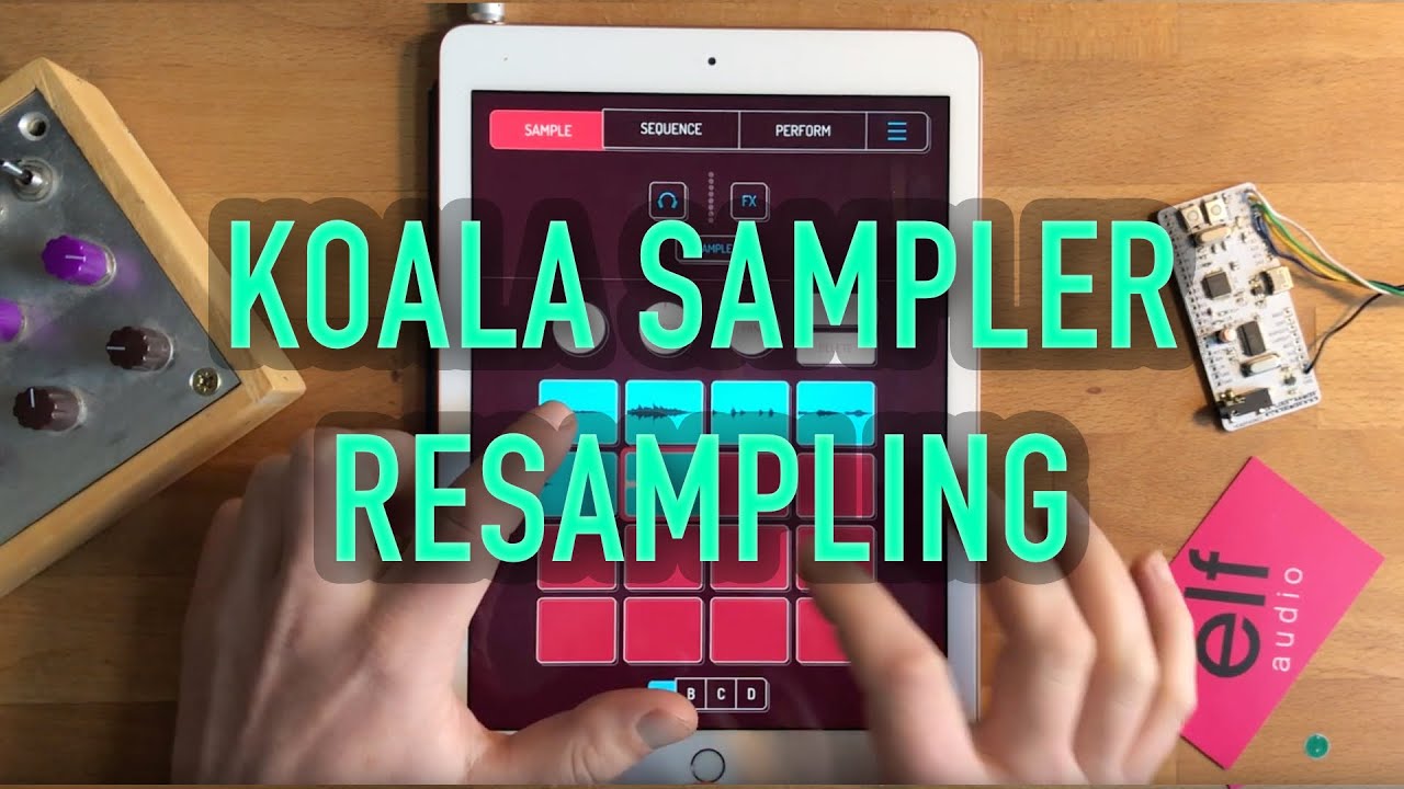 Koala Sampler Resampling Tutorial - YouTube