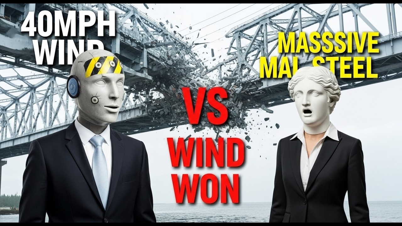 6Why The "Tacoma Narrows" Bridge Collapsed in 40mph Winds (Resonance ...