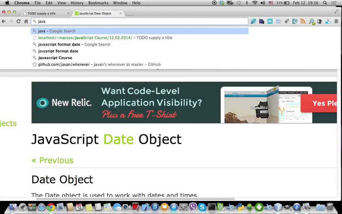 Javascript Intro 12 02 2014 Youtube