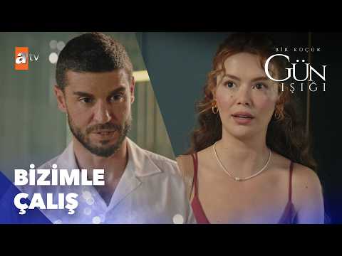 Fırat ve Elif birlikte çalışmaya başladı - Bir Küçük Gün Işığı 3. Bölüm