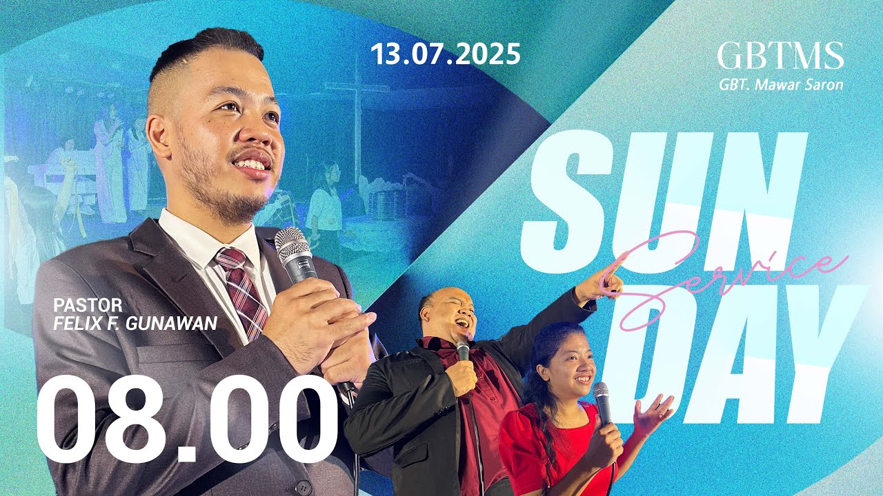 Ibadah Online GBT.Mawar Saron - Ps. FELIX F GUNAWAN Pk 08.00 (13 JULI ...