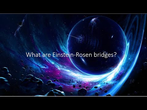 A simplified version of what Einstein-Rosen bridges and Penrose maps ...