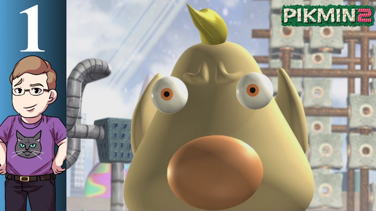 Pikmin 2 (Switch Remaster) Part 1 - Olimar, Louie, and Hocotate Freight ...