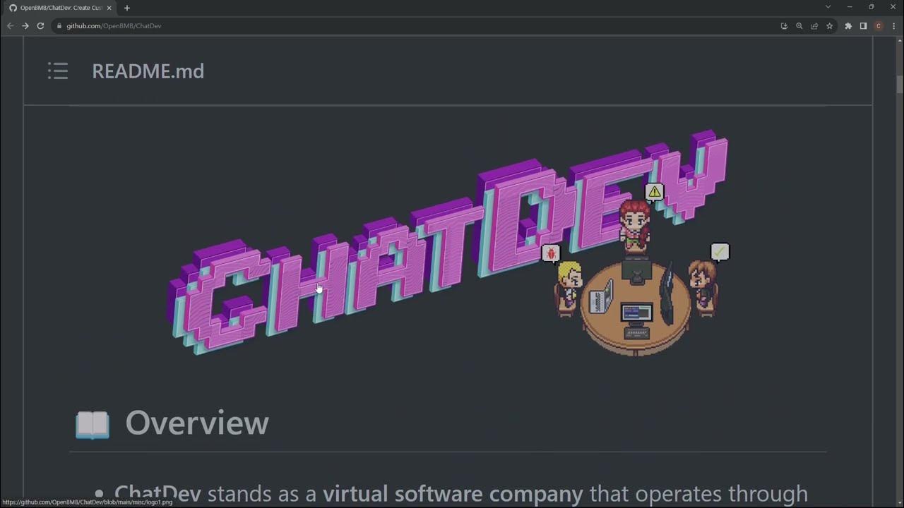 새소식 - ChatDev 소개 - YouTube