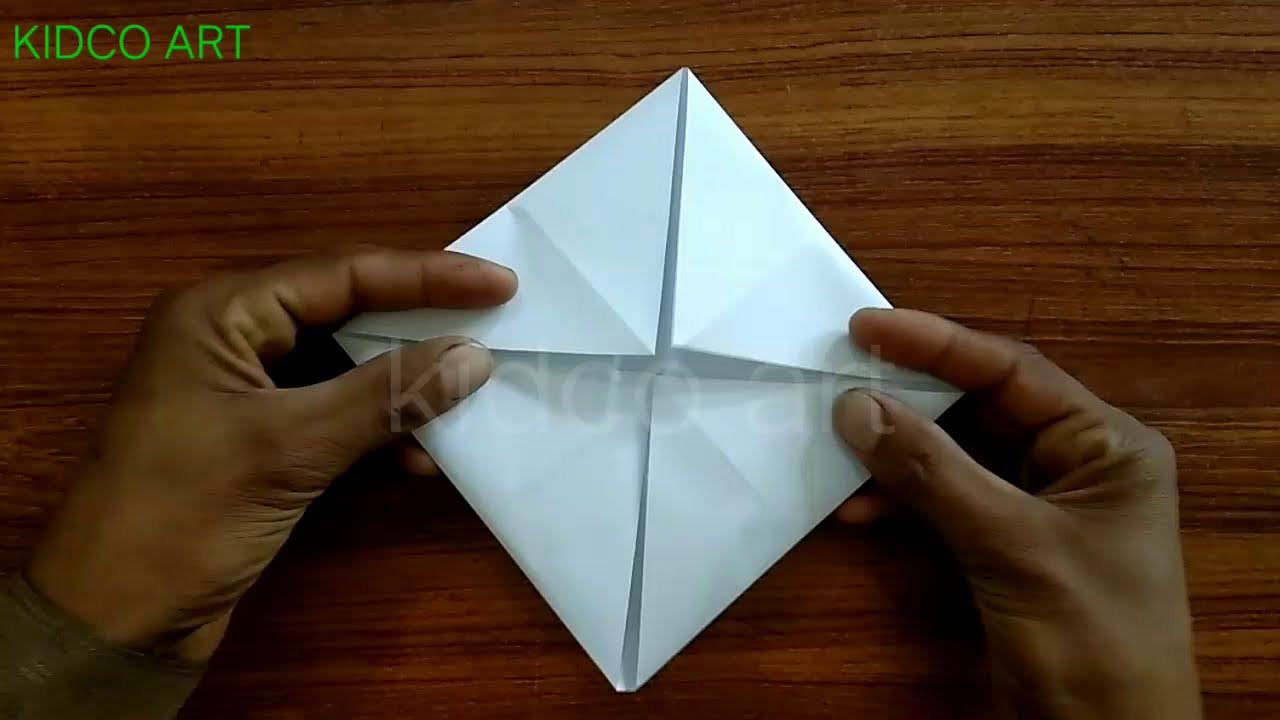 how to make a flying paper boat in 3 mint easy paper boat , flying boat ...