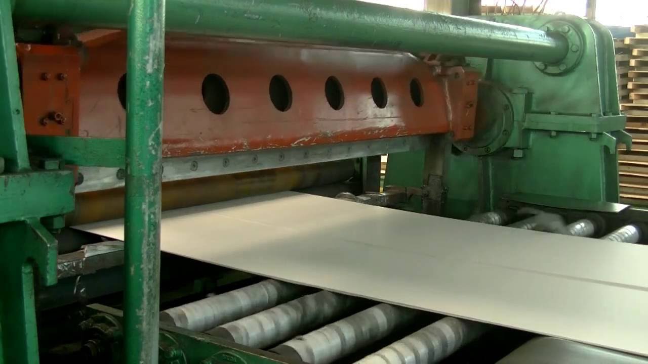 Packing of aluminum sheet - YouTube