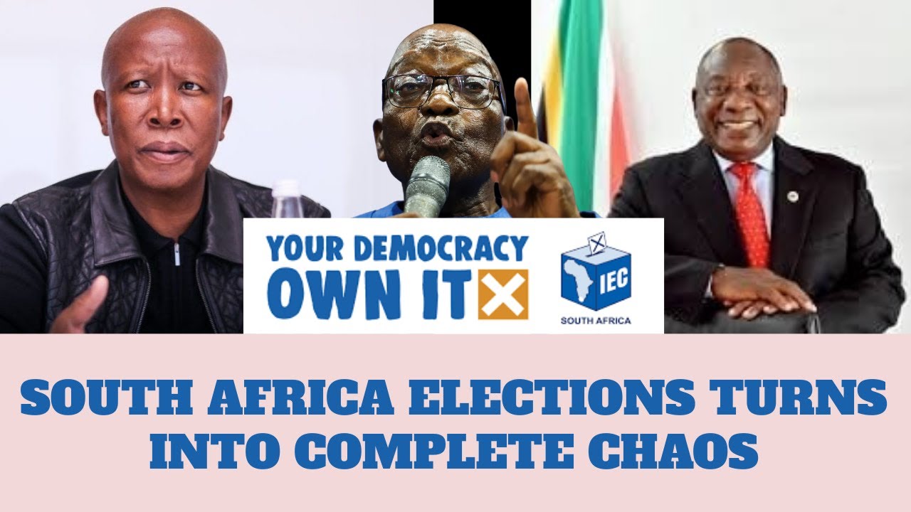 Mnangagwa, Ramaphosa Turns South Africa elections into DISASTER - YouTube