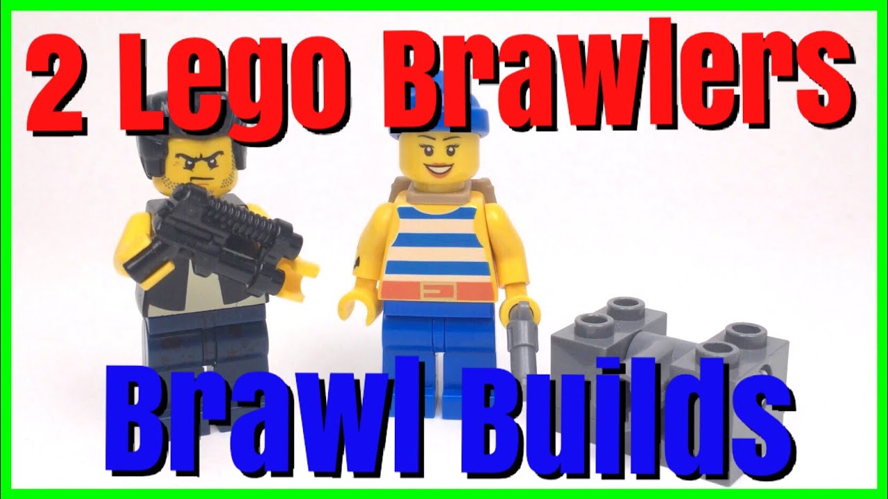 Lego Brawl Stars Brawlers (Bull, Penny, Penny’s Cannon) | Brawl Builds ...
