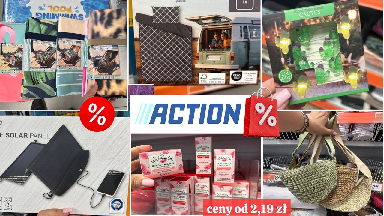 ACTION 🛍️ ILE PROMOCJI & NOWOŚCI 🛍️ ARBUZOWA KOLEKCJA, girlanda kaktus🌵 ...
