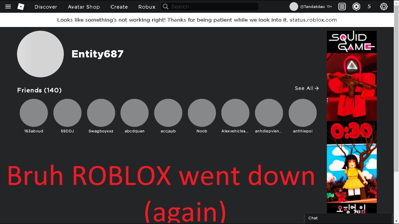 im afraid of roblox shut down(data loss flashback) - YouTube