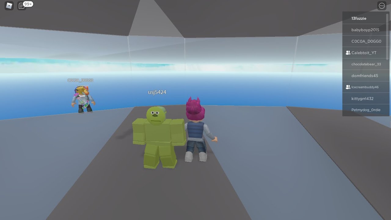 ROBLOX! Natural Disaster Survival with Abigail, Caleb, Xavier, Bridget ...