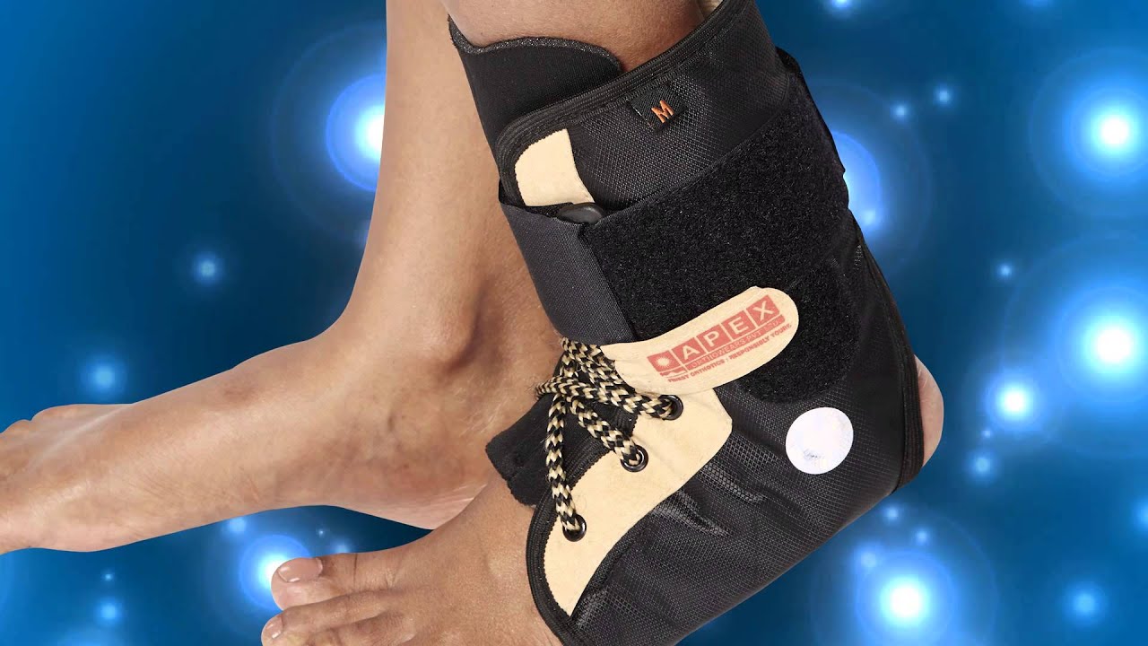 Ankle Brace by Apex Orthowears ! - YouTube