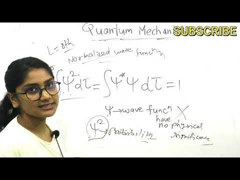 L-8 Quantum mechanics | Normalised and unnormalised wave function | Orthogonality| Quantum ...