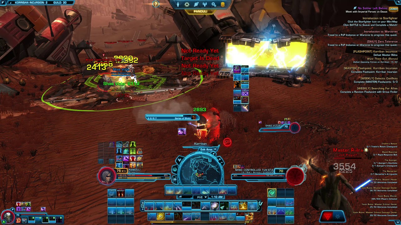 MM Korriban Incursion - Master Riilna, Lord Renning (Solo) - YouTube