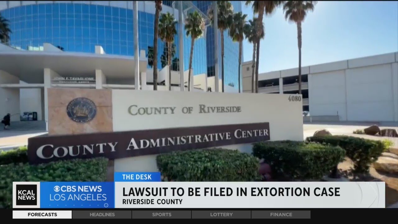 Riverside County To Face Lawsuit Alleging Deputy Extorted Sex From