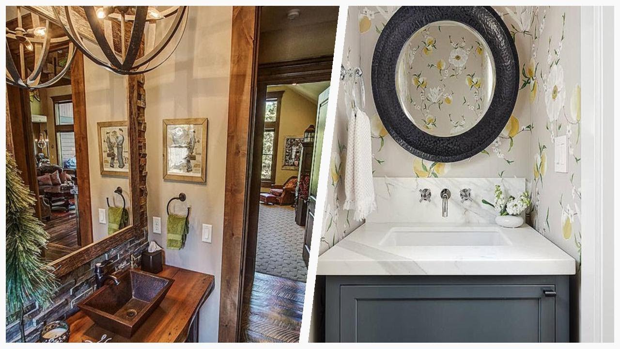 Revamp Your Powder Room with Chic Brown Designs | Designer CheatSheet