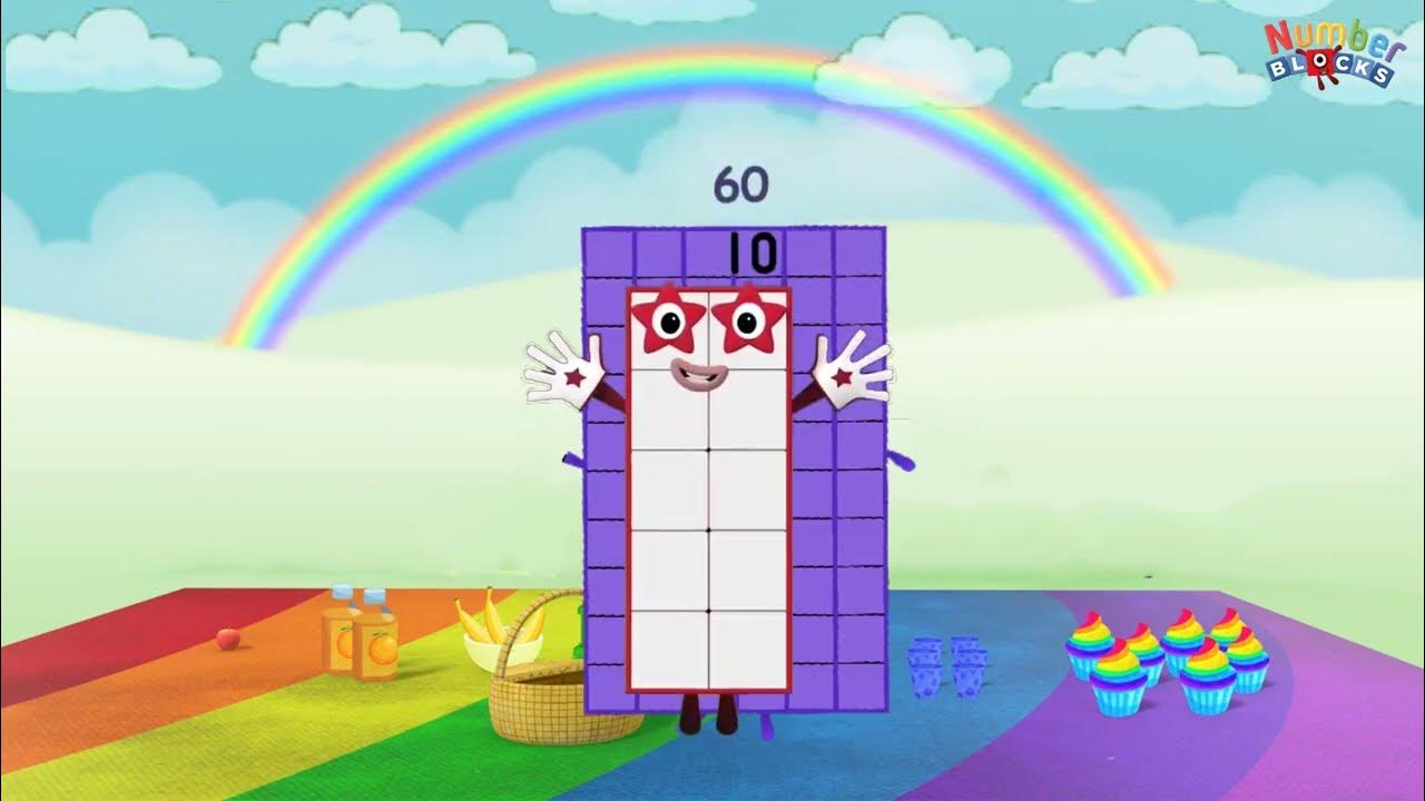 Numberblocks Learn Skip Counting by 10 from 0 to 200 | Skip Counting by 3 |Numberblocks ...