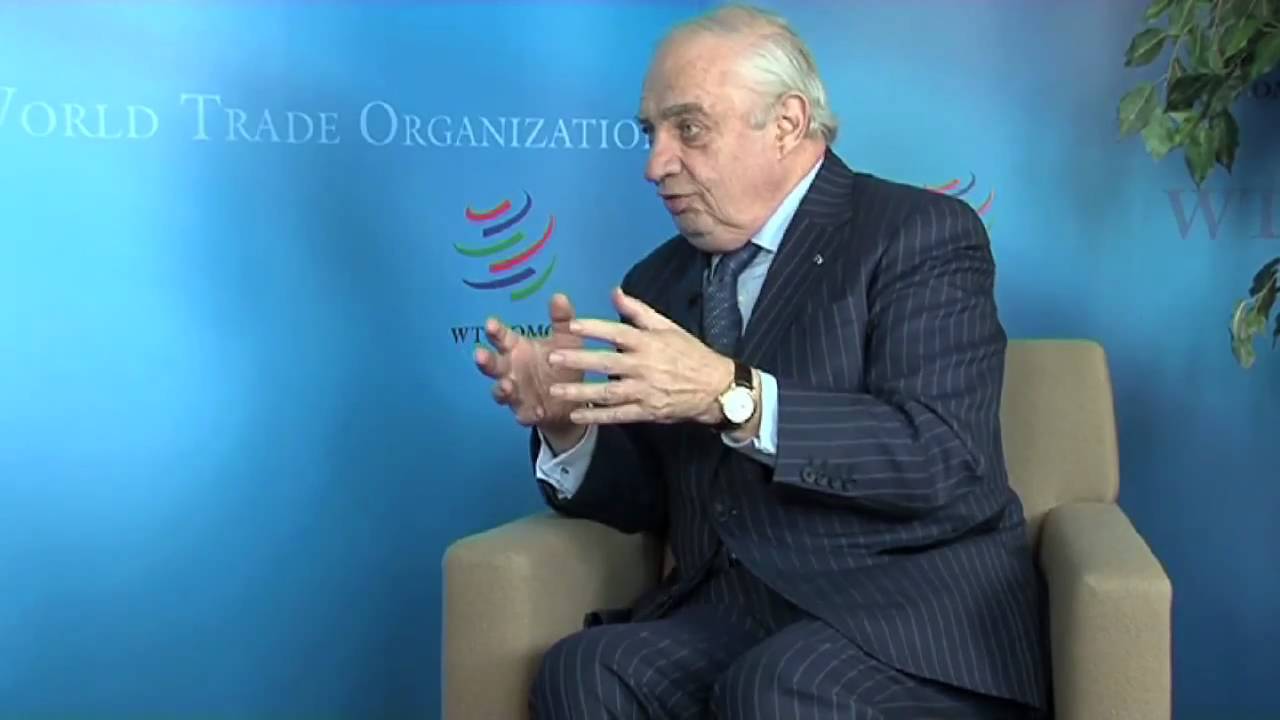 Interview with Peter Sutherland about the Doha Round - YouTube