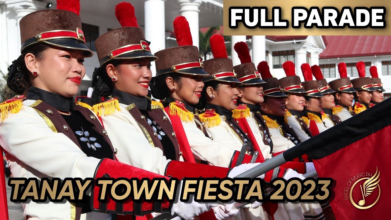 TANAY RIZAL TOWN FIESTA 2023 - MARCHING BAND PARADE - YouTube