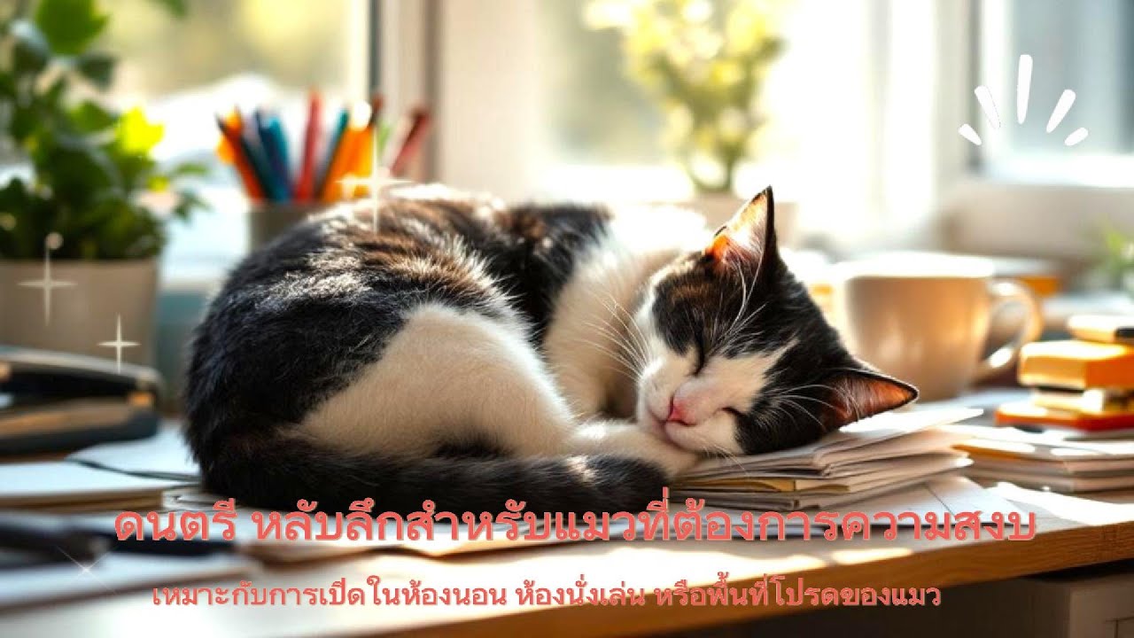 Cat Dream Sanctuary – 1 Hour Relaxing Music for Cats & Humans - YouTube