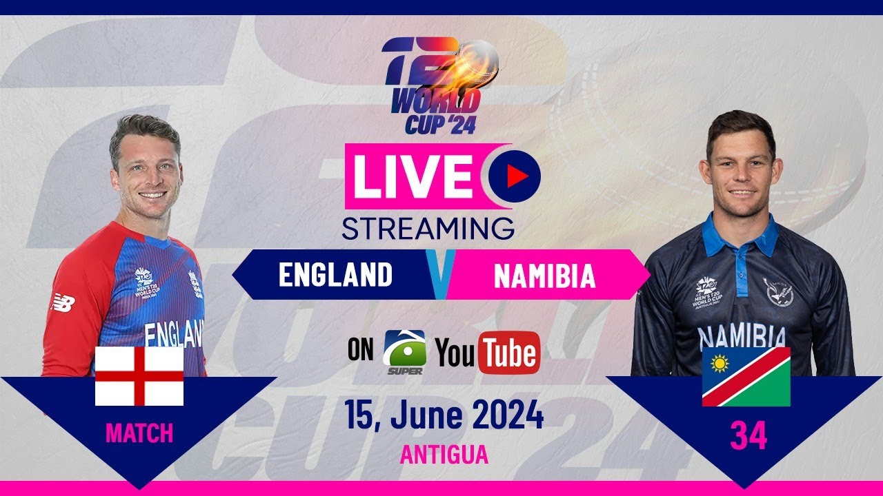Live T20 World Cup 2024 Scorecard - Namibia vs England : ICC Men's T20 ...