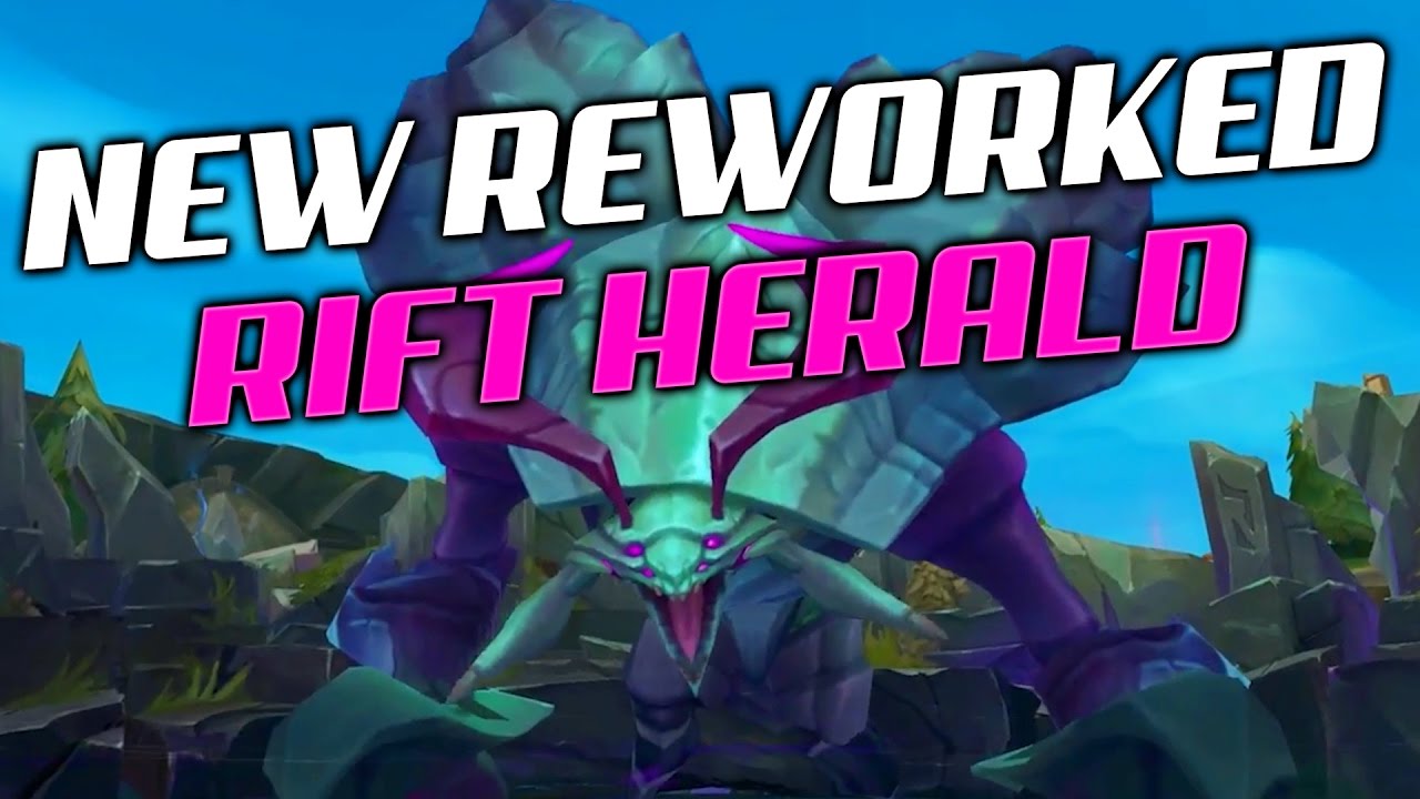 NEW RIFT HERALD DESTROYS TOWERS! - League of Legends - YouTube