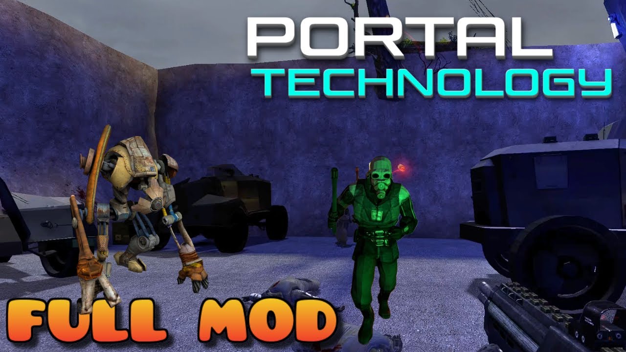 HALF LIFE 2 PORTAL TECHNOLOGY | Full Mod Walkthrough | No Commentary ...