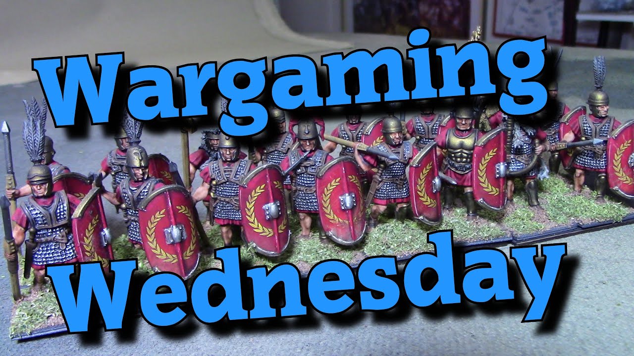 🔴 Wargaming Wednesday ☺ 10mm Naps, 15mm Ancient & AWI, 28mm HYW - YouTube