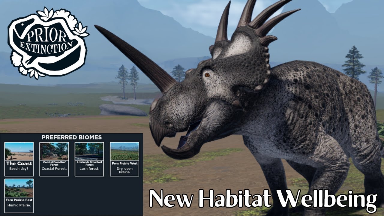 Styracosaurus' New Preferred Habitat! | Prior Extinction - YouTube