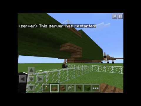 Minecraft: How to build a Lancaster Bomber - YouTube
