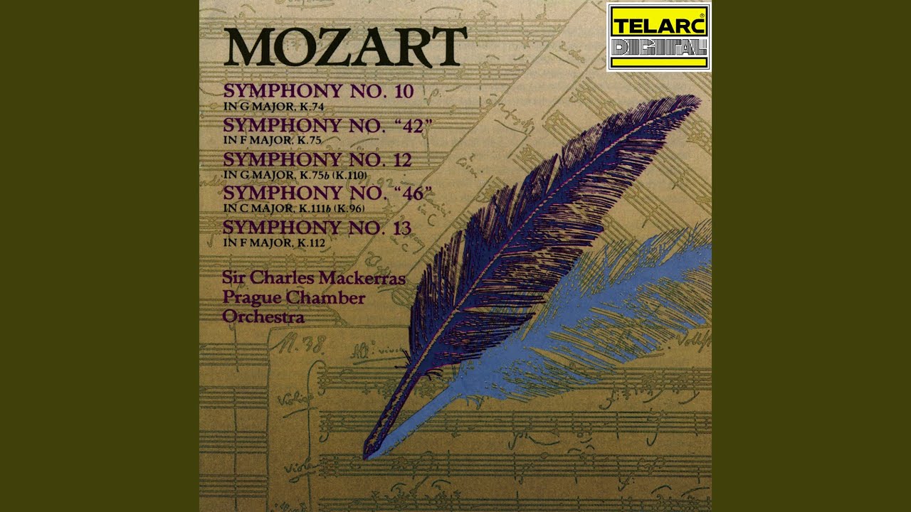 Mozart: Symphony No. 12 in G Major, K. 110: III. Menuetto - Trio - YouTube