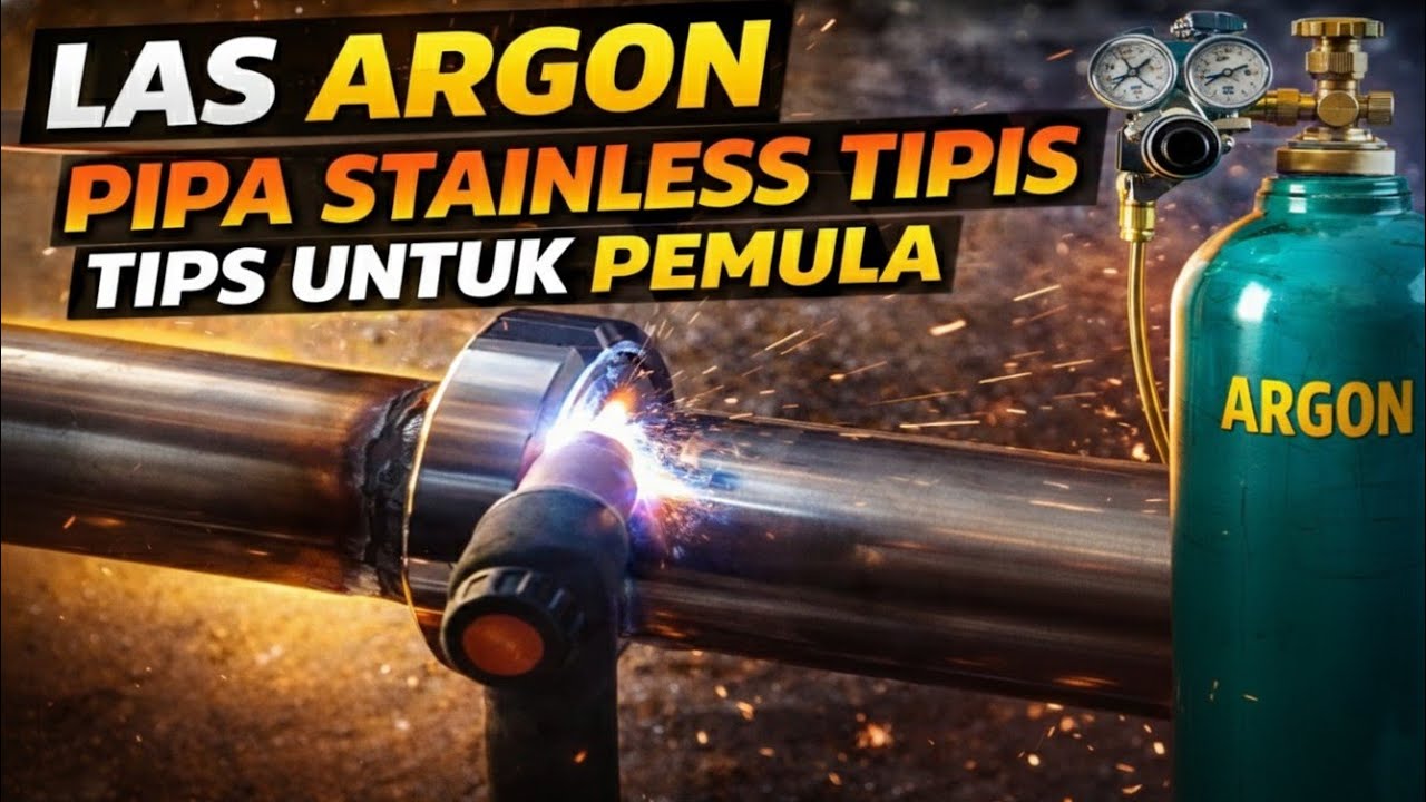 las argon stainless | tips untuk pemula yang belajar las argon - YouTube
