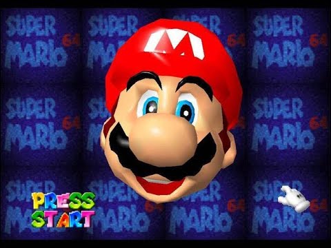 Mario's head spinning (sm64) - YouTube