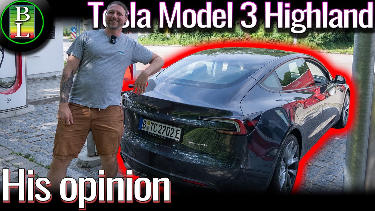 What a Tesla Model Y owner thinks of the NEW Model 3 Highland - YouTube
