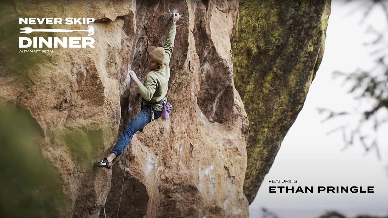 Amazing day climbing and cooking with Pro Climber Ethan Pringle - YouTube